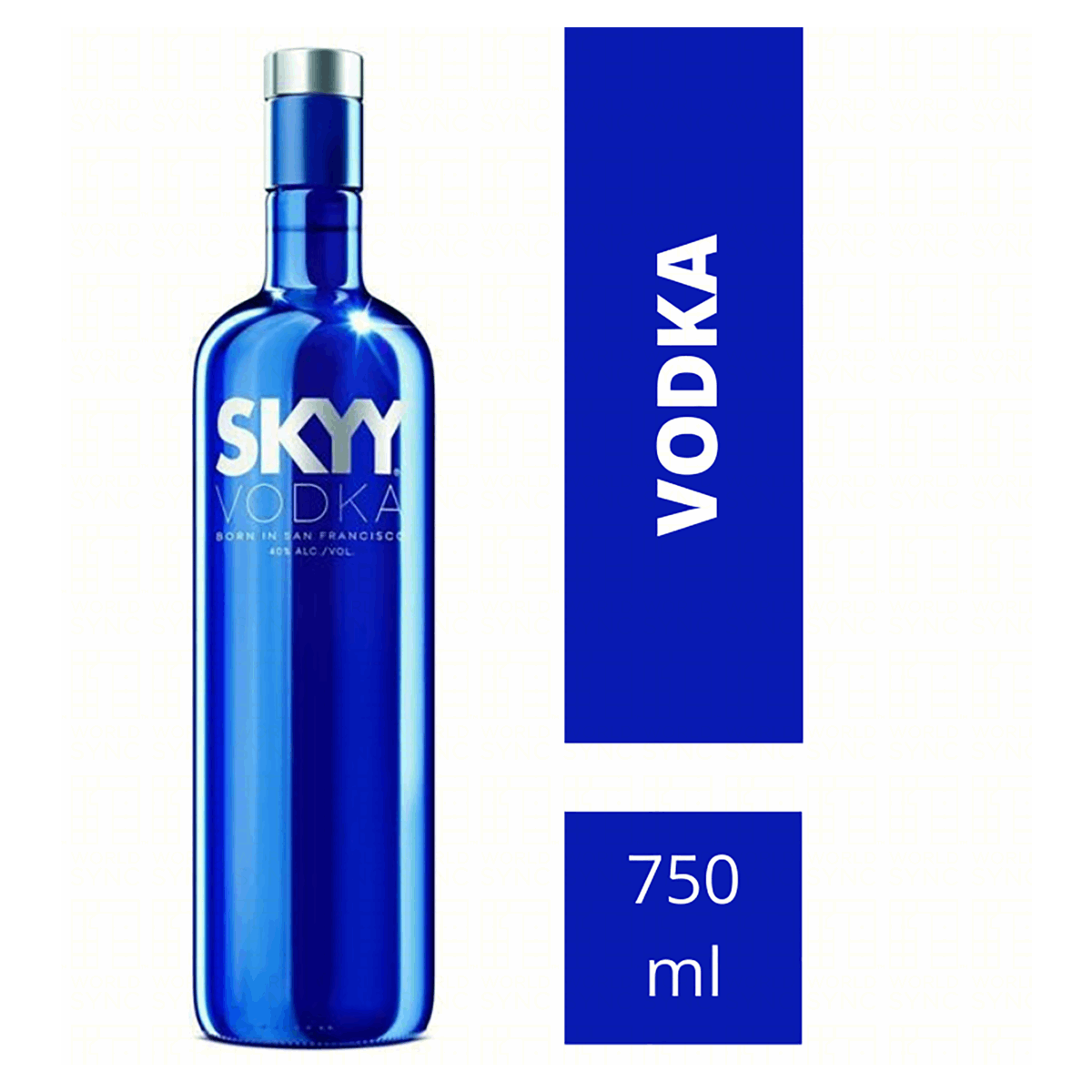 Vodka Destilada Skyy Garrafa 750ml - giassi - Giassi Supermercados