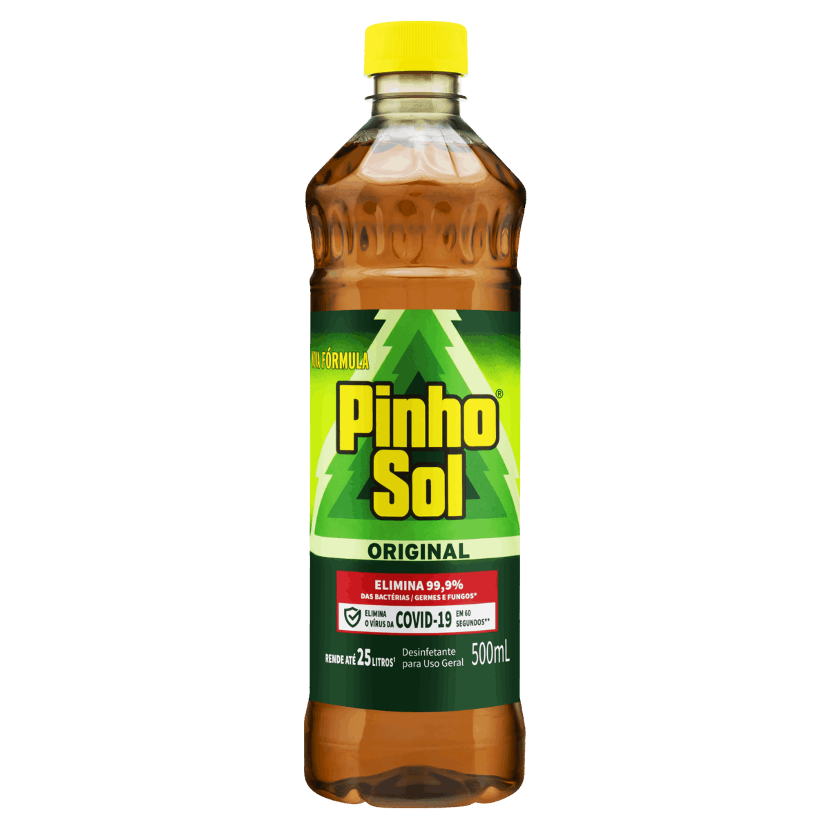 Desinfetante Multiuso Original Pinho Sol Frasco 500ml - giassi - Giassi ...