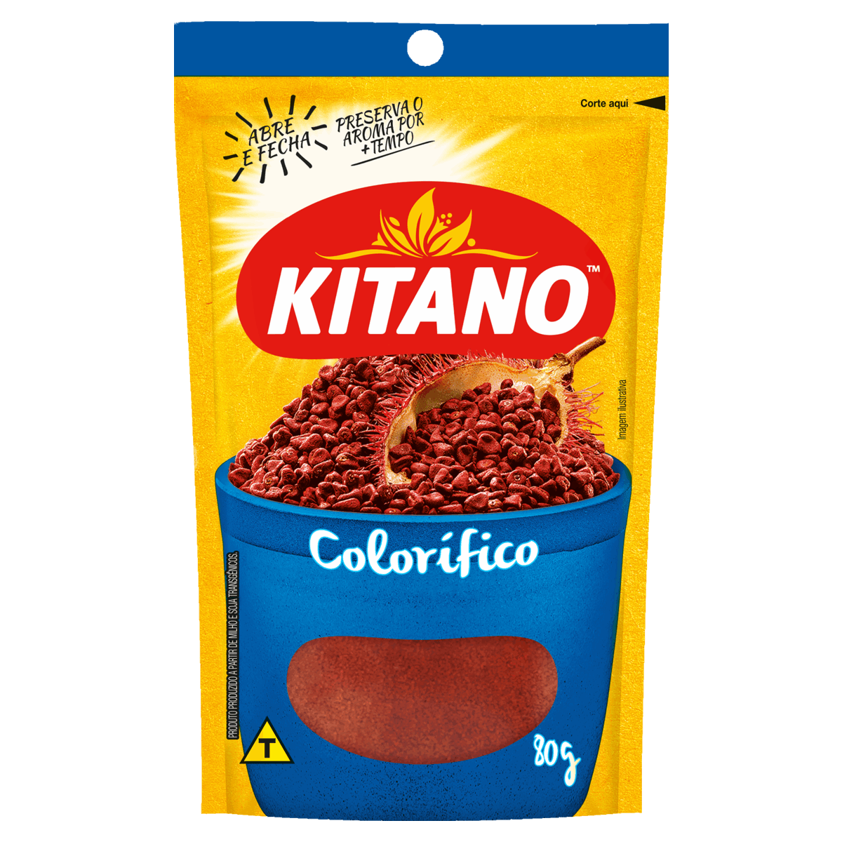 Colorífico Pó Kitano Pouch 80g - giassi - Giassi Supermercados