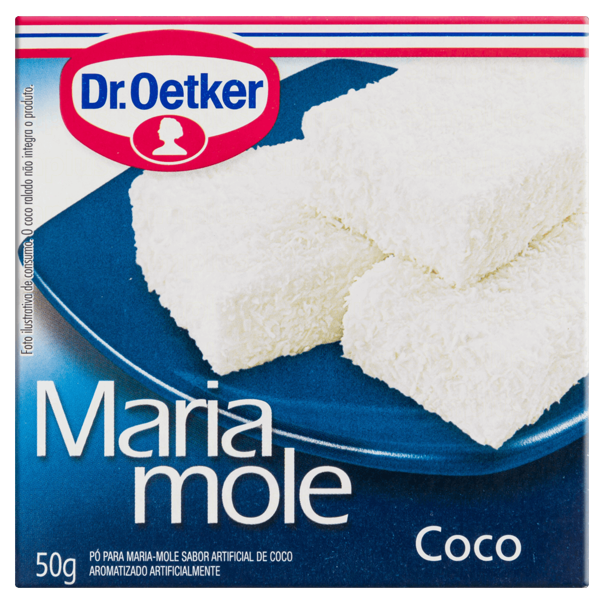 Pó para Maria Mole Coco Dr. Oetker Caixa 50g - giassi - Giassi ...