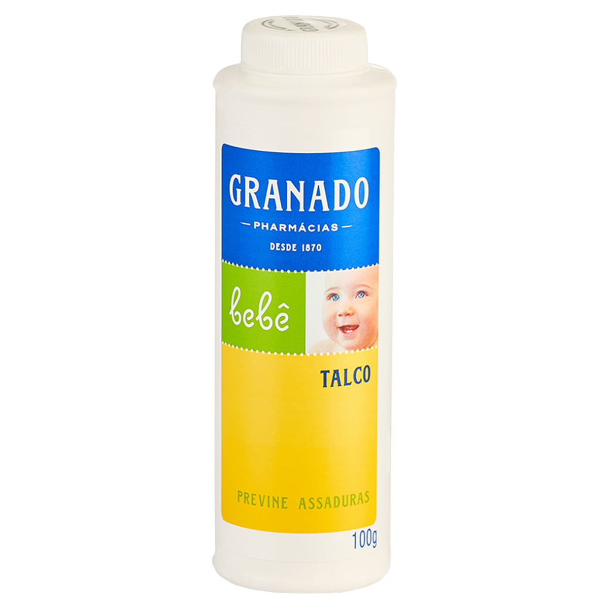 Talco Granado Bebê Frasco 100g - giassi - Giassi Supermercados