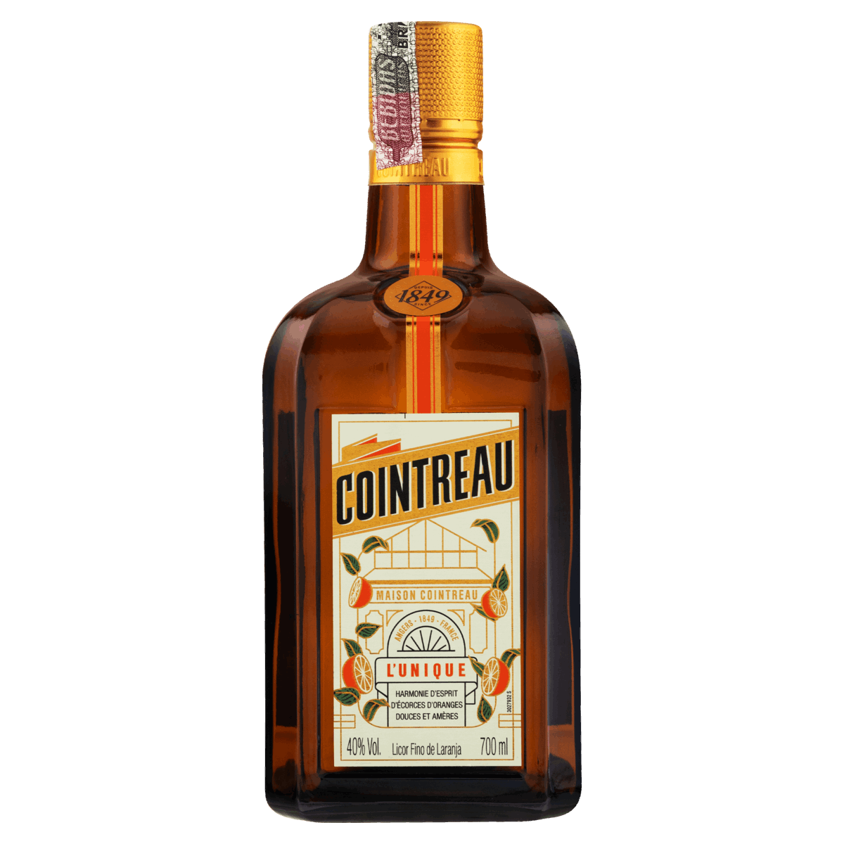 Licor Fino Laranja Cointreau Garrafa 700ml - giassi - Giassi Supermercados