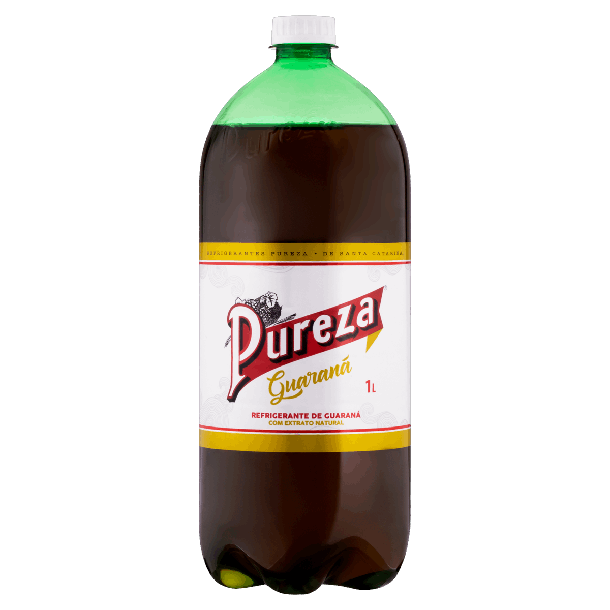 Refrigerante Guaraná Pureza Garrafa 1l - giassi - Giassi Supermercados