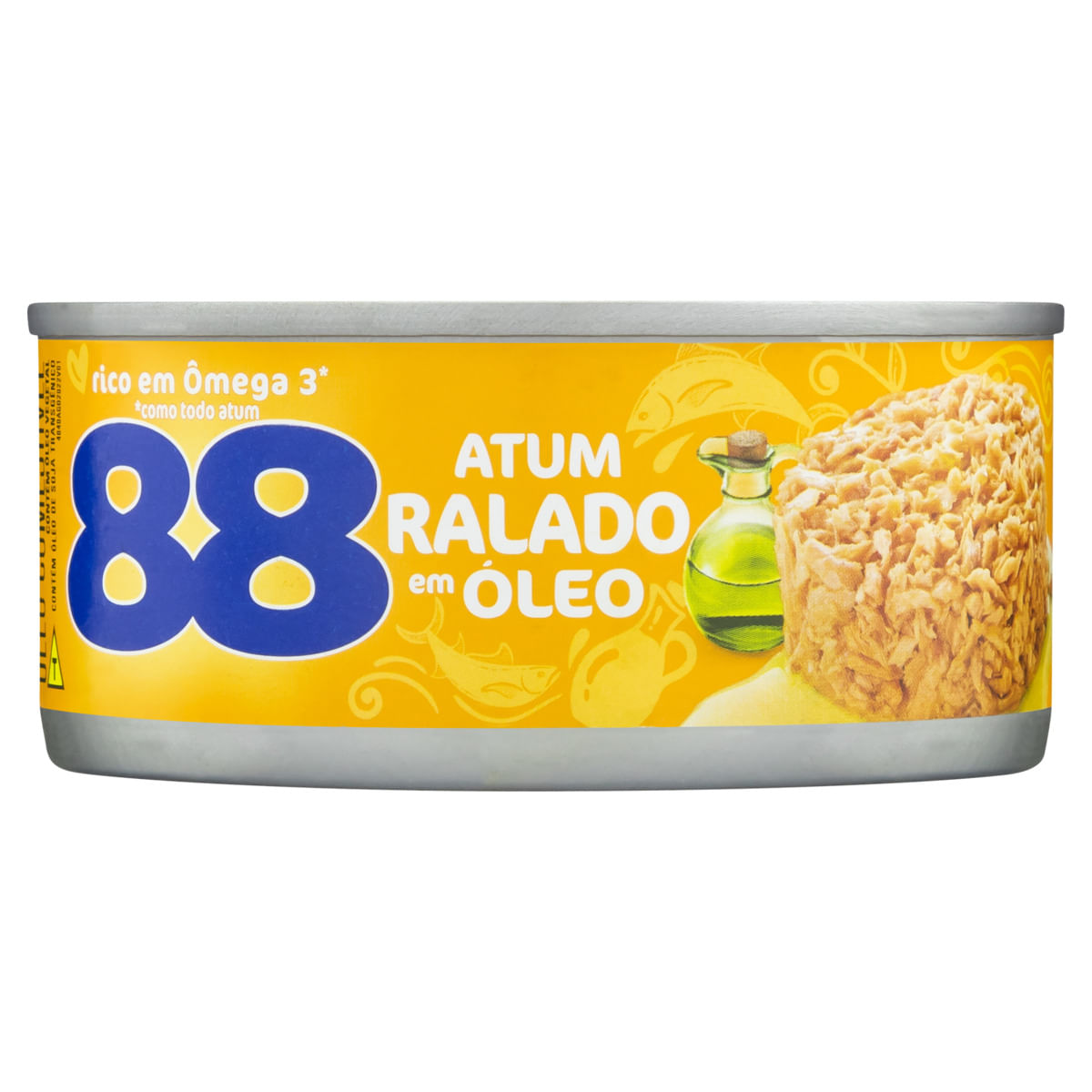 Atum Ralado em Óleo 88 Lata 105g - giassi - Giassi Supermercados